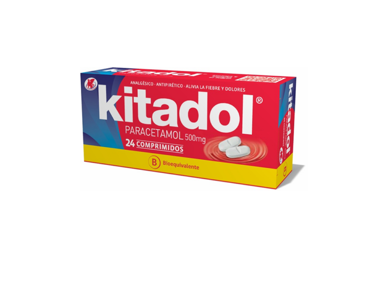 Kitadol Paracetamol 500 mg – Farmacias Geminis