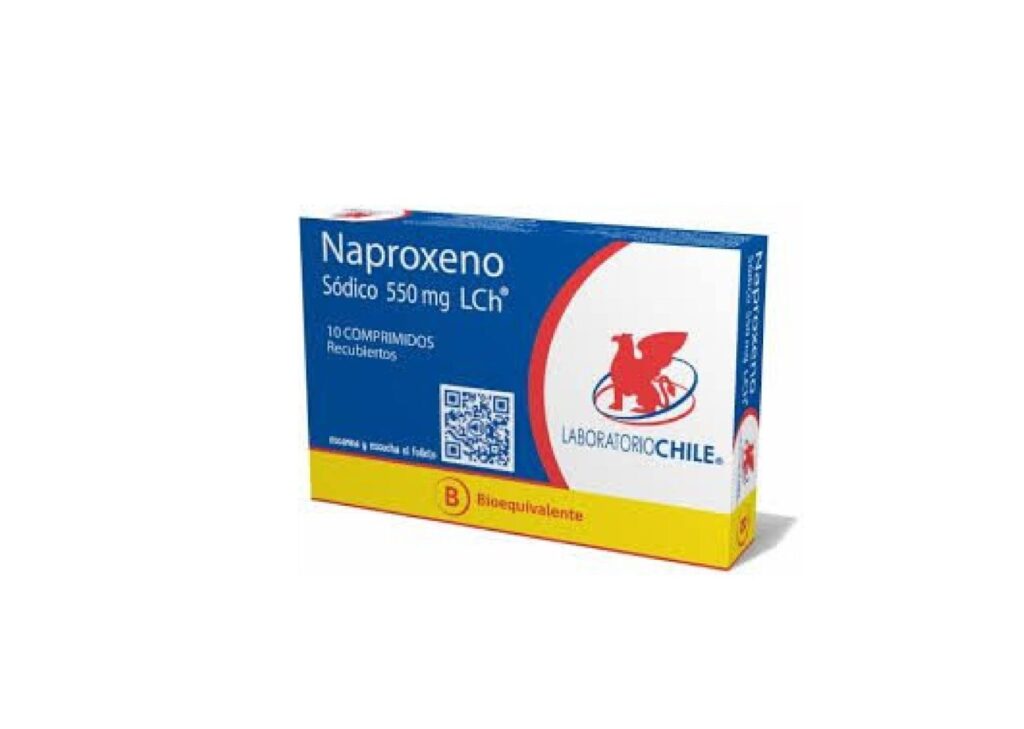 Naproxeno 550 Mg X 10 Comprimidos Recubiertos. LCh – Farmacias Geminis