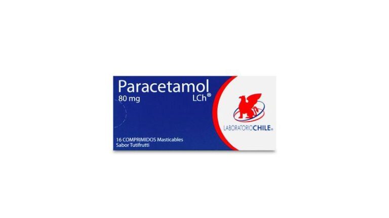 Paracetamol 80 Mg X 16 Comprimidos Masticables. LCh – Farmacias Geminis