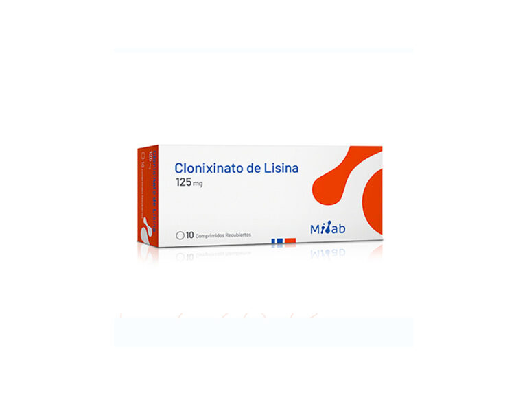 Clonixinato De Lisina 125 Mg X 10 Comprimidos Recubiertos. Mintlab ...