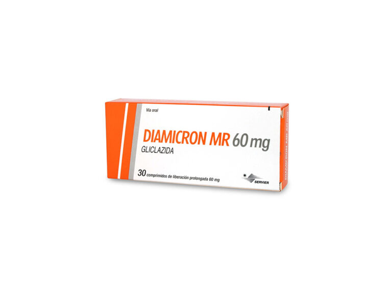 Diamicron MR 60 Mg X 30 Comprimidos De Liberacion Prolongada ...