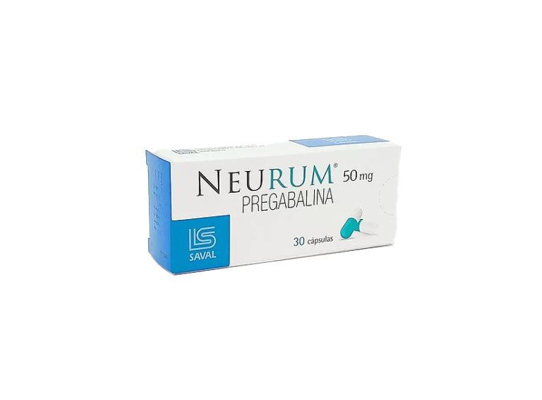 Neurum 50 Mg X 30 Capsulas – Farmacias Geminis