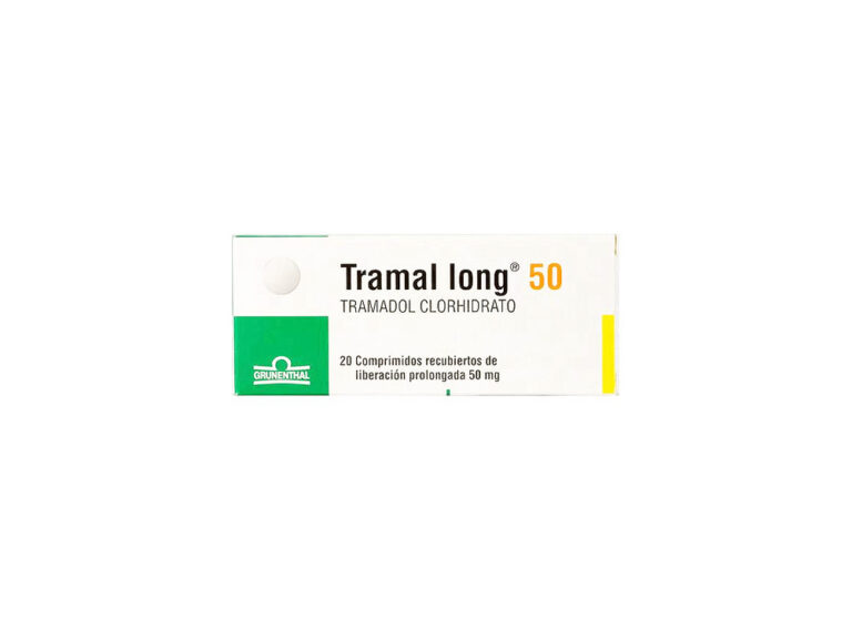 Tramal Long 50 Mg X 20 Comprimidos Recubiertos De Liberación Prolongada ...