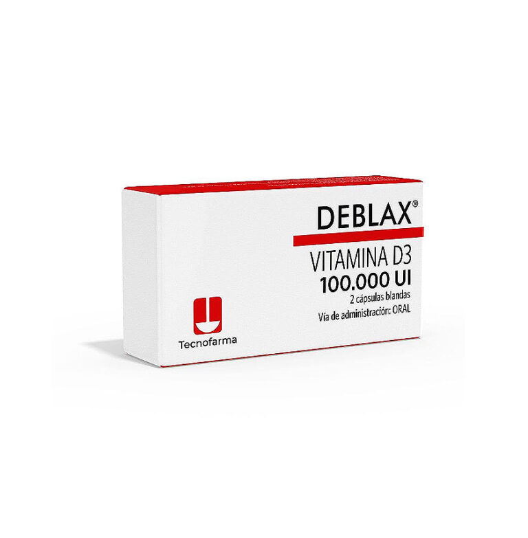 DEBLAX VITAMINA D3 2.5MG X 2 CÁPSULAS BLANDAS – Farmacias Geminis