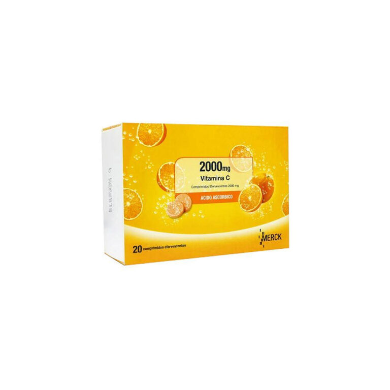 VITAMINA C 2000 MG X 20 COMPRIMIDOS EFERVESCENTES – Farmacias Geminis